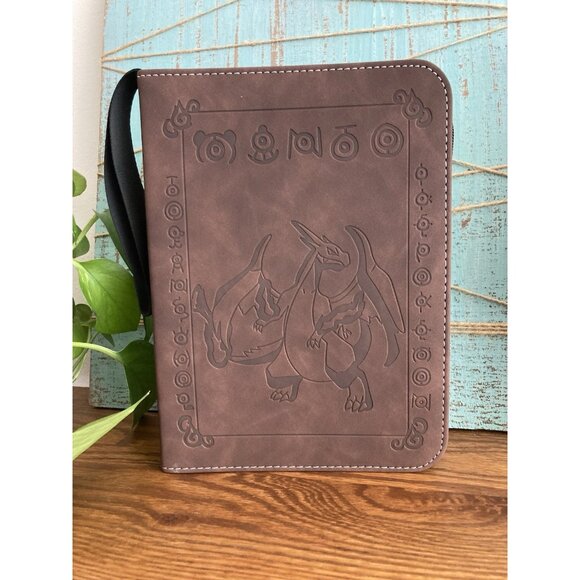 Toys | Pokemon Charizard Cards Case Card Book Holder Binder Album ...